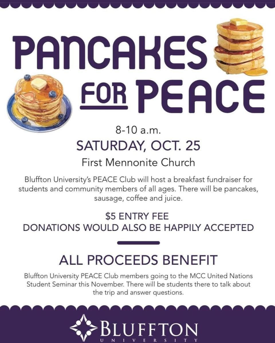 On the other Icon: October 25 Pancakes for Peace | Ada Icon