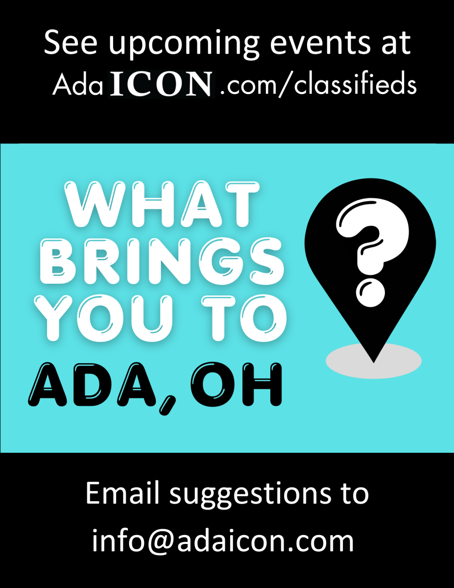What brings you to Ada, Ohio in June 2026? | Ada Icon