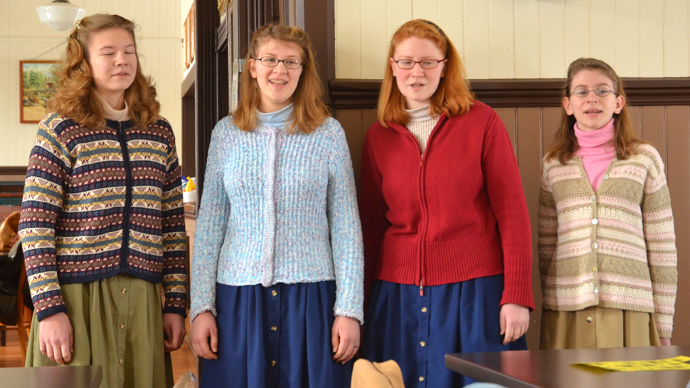 The singing Osborne sisters | Ada Icon