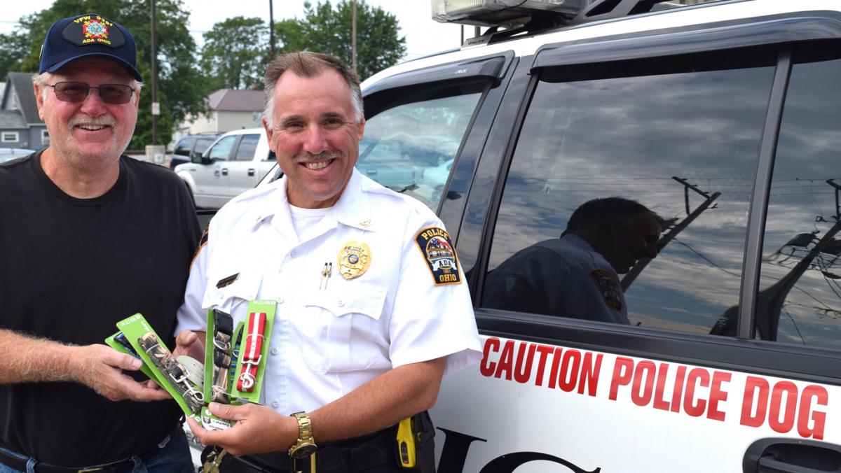 VFW supports police dog fund | Ada Icon