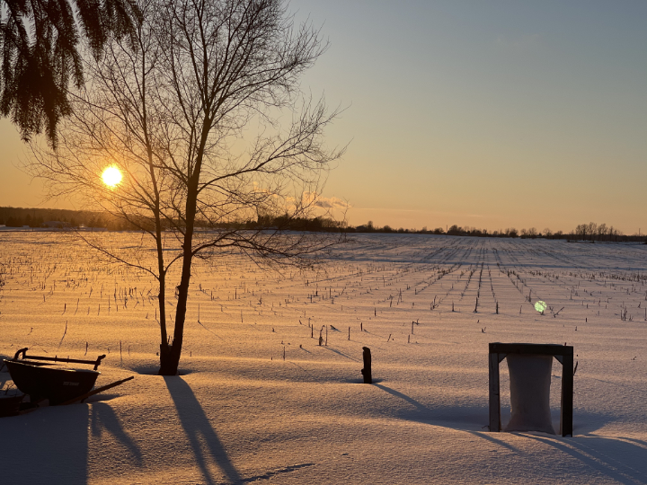 Winter Ada sunset | Ada Icon