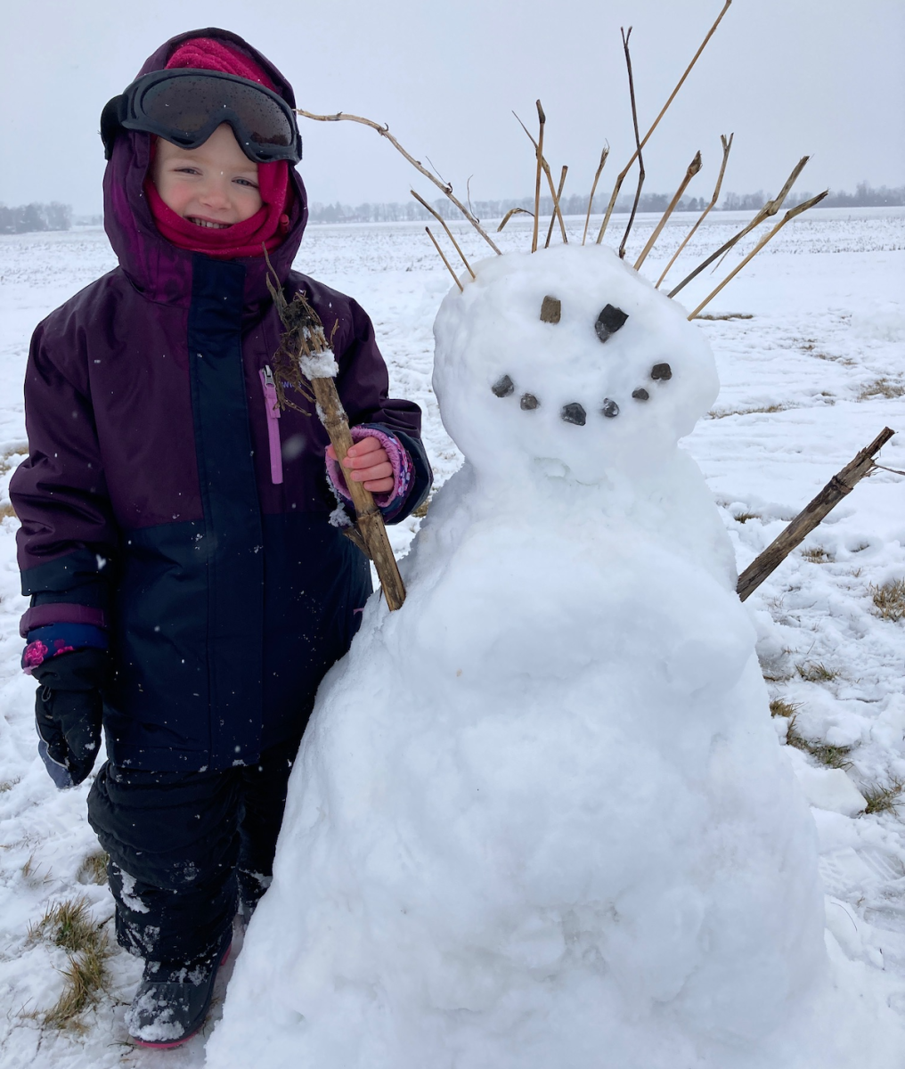 Snow day portrait | Ada Icon