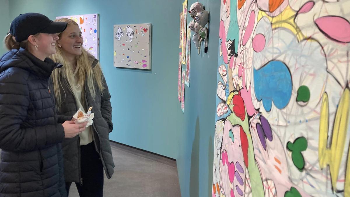 Looking for Tubes exhibit at Elzay Gallery | Ada Icon