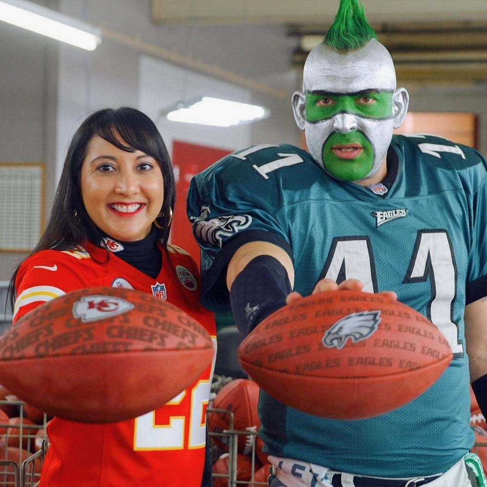 Top fans visit Wilson Football Factory | Ada Icon