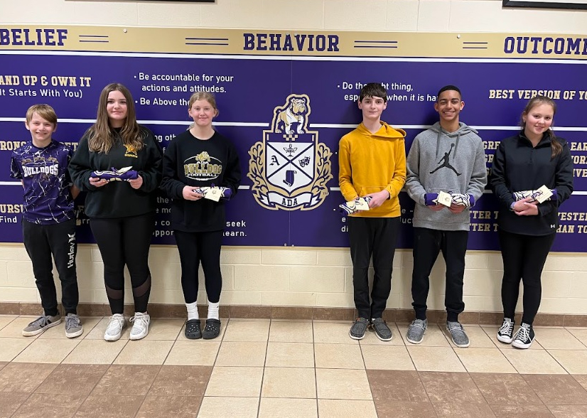 PHOTO January students of the month at Ada Middle School | Ada Icon