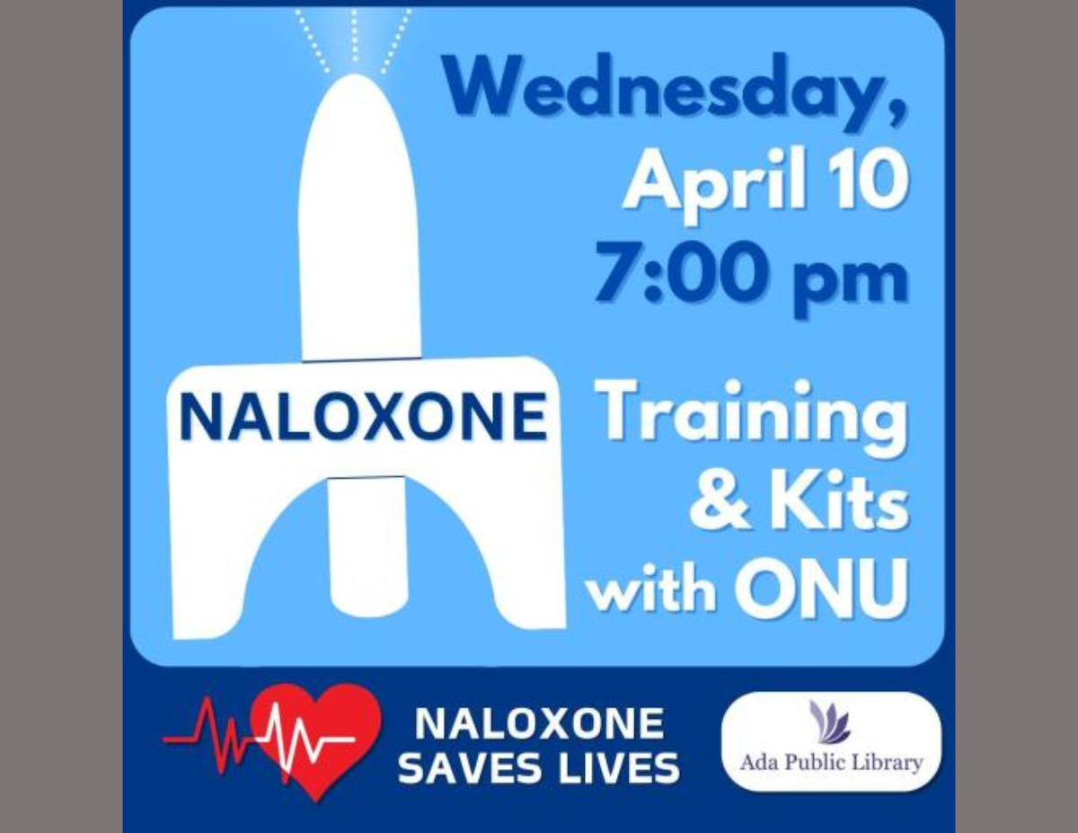 GRAPHIC Naloxone training offered at Ada Public Library | Ada Icon