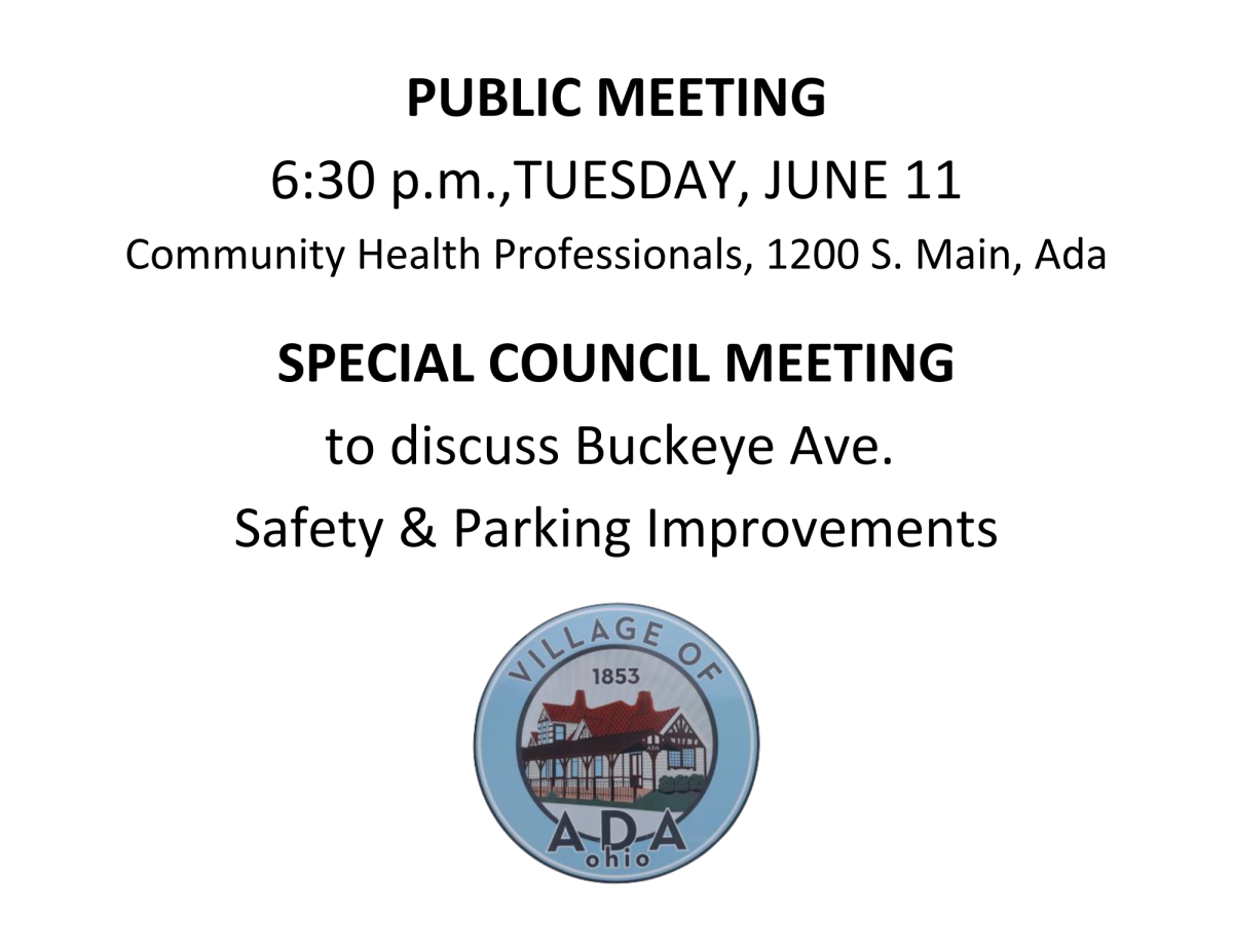 June 11 Ada Council meeting to review Buckeye & Main intersection ...