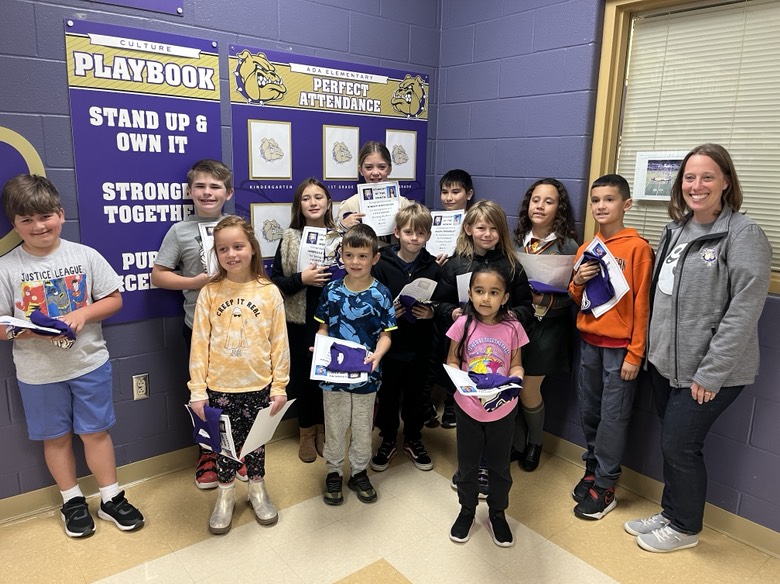 October 2024 Students of the Month at Ada Elementary | Ada Icon