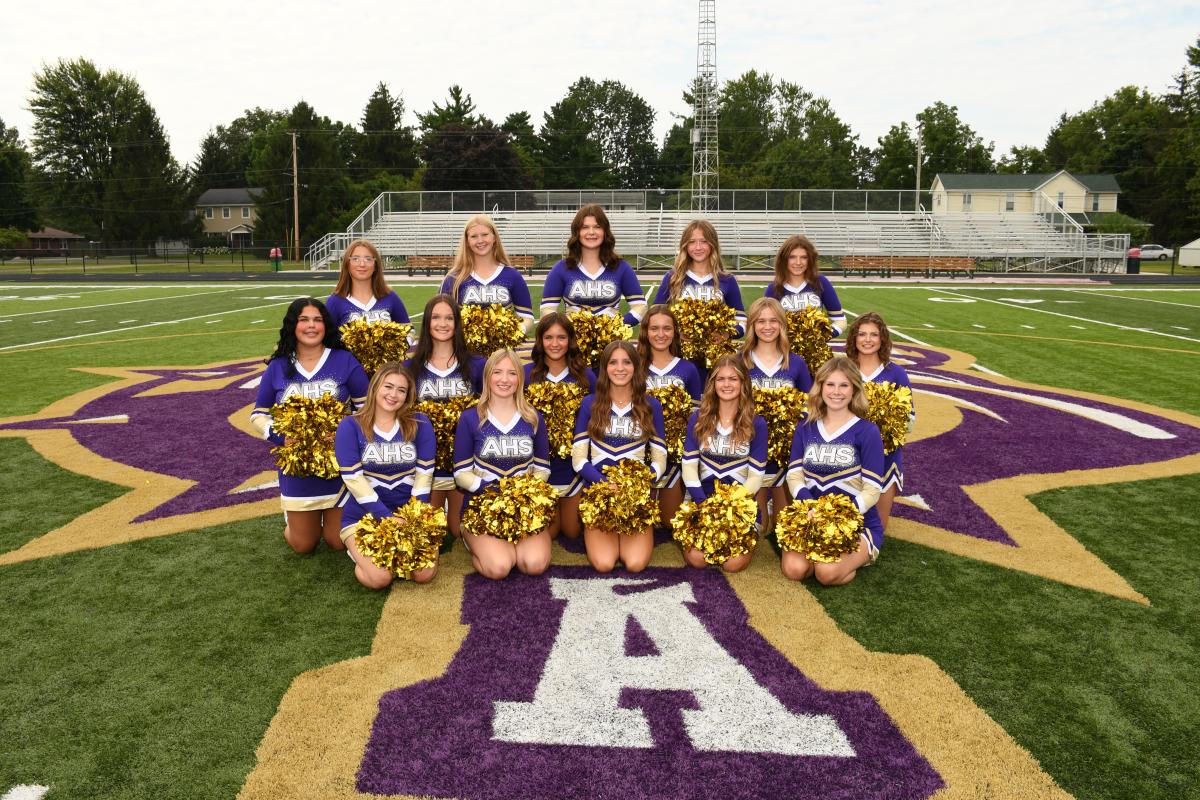 Spirit leaders: 2025 Bulldog Varsity Cheerleaders | Ada Icon