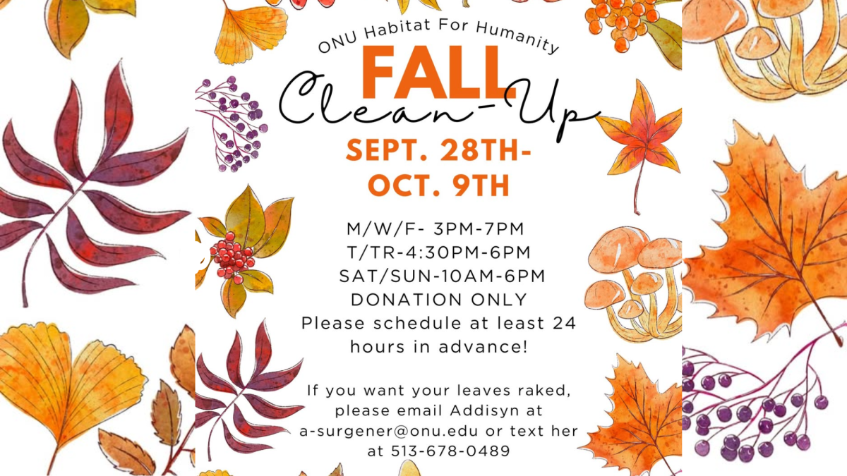 ONU Habitat for Humanity fall leaf clean-up | Ada Icon