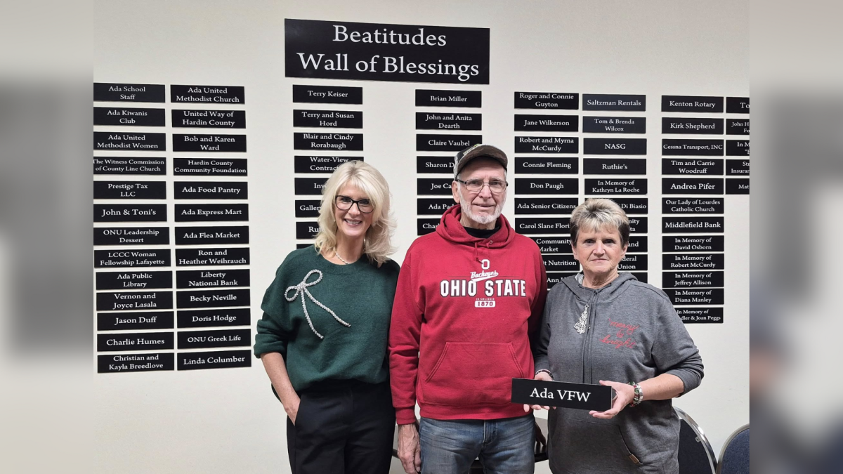 Beatitudes adds Ada VFW to Wall of Blessings | Ada Icon