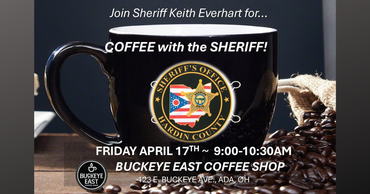 Coffee with Sheriff Everhart comes to Ada, April 17 | Ada Icon