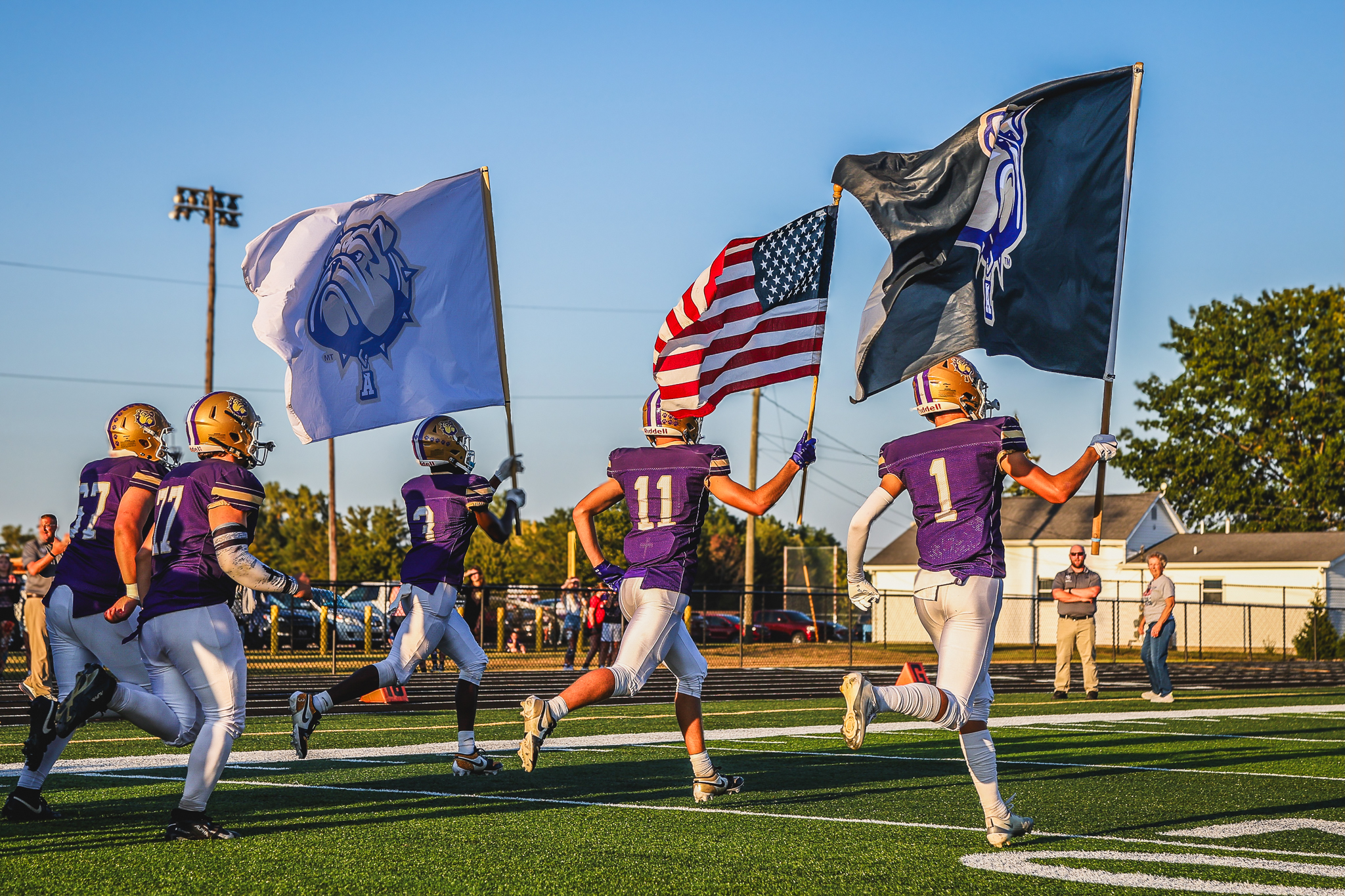 Bulldog football blasts Elmwood on Military Appreciation Night | Ada Icon