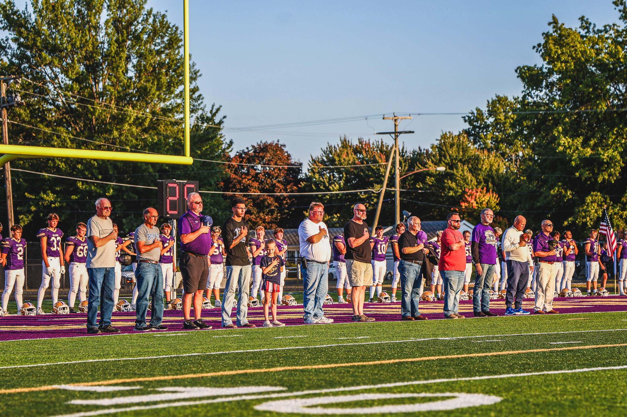 Bulldog football blasts Elmwood on Military Appreciation Night | Ada Icon