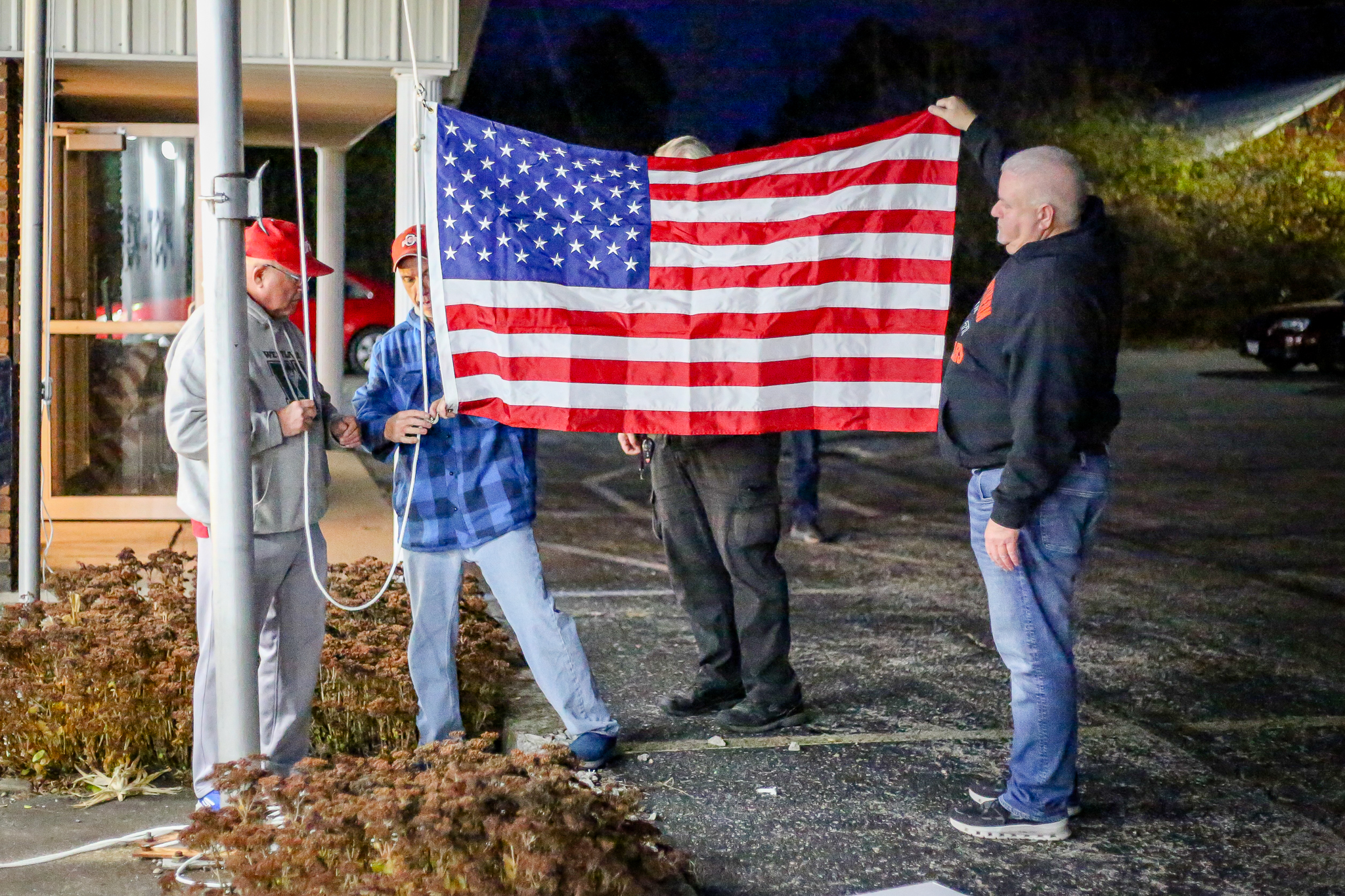 VFW flag retirement ceremony honors the Stars and Stripes | Ada Icon