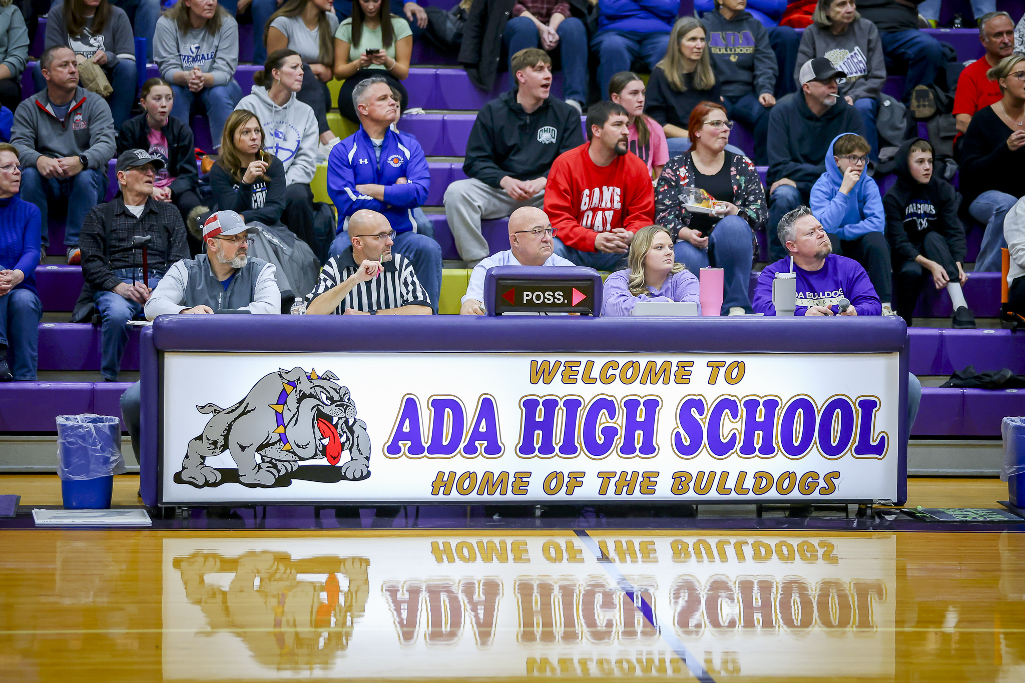 Bulldog boys basketball win vs. Falcons | Ada Icon