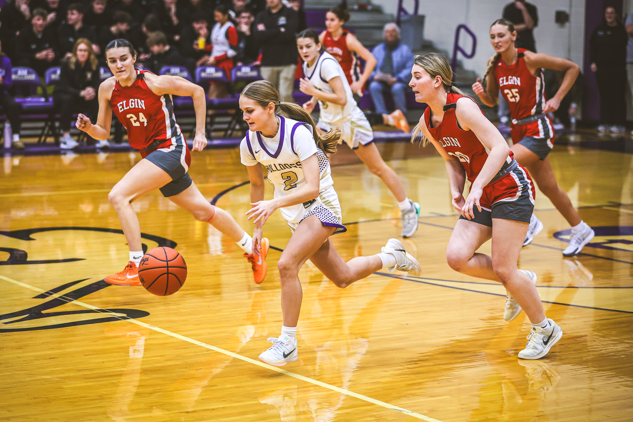 Bulldog girls basketball nipped by Elgin | Ada Icon