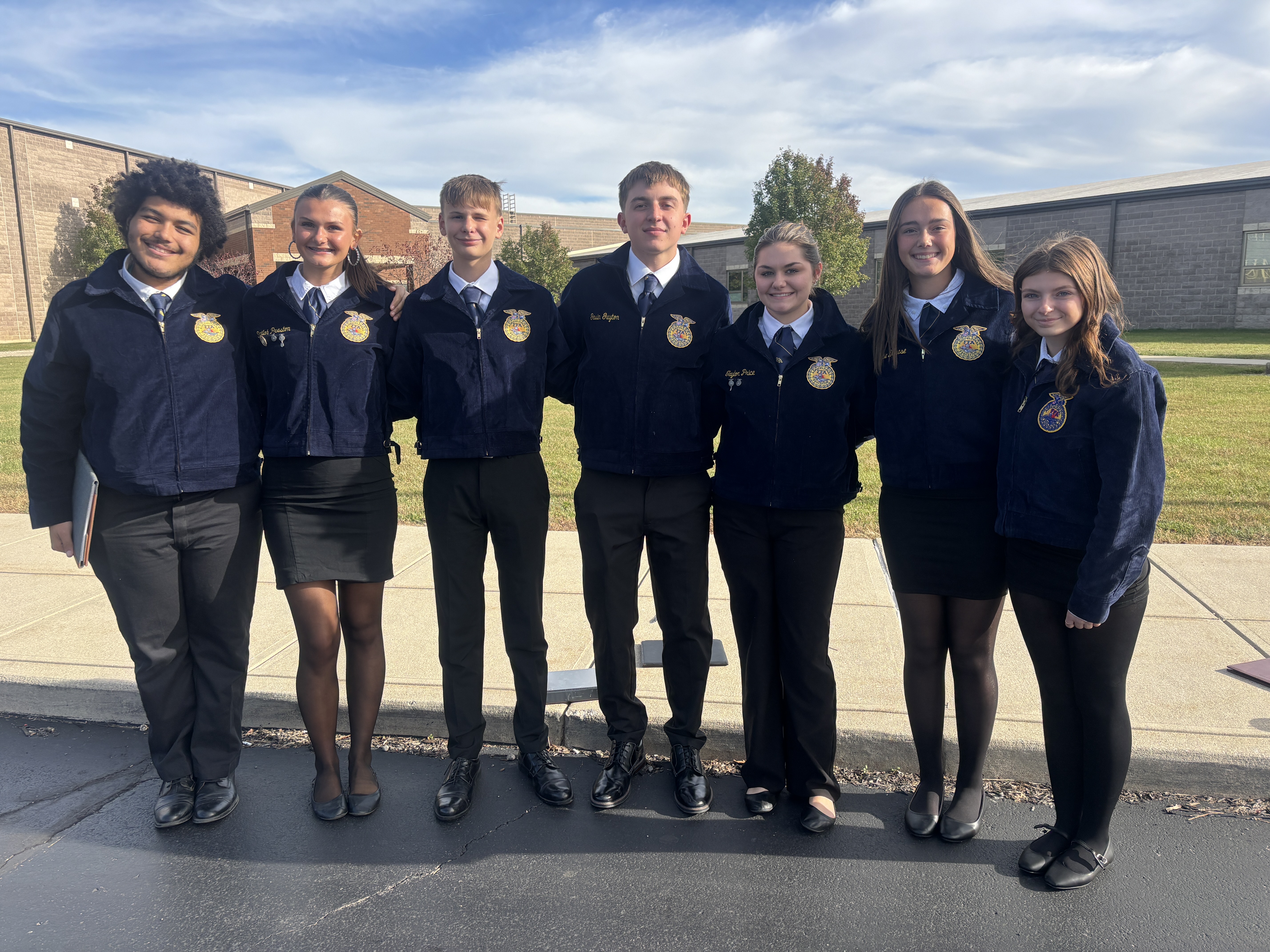Ada FFA members participate in job interview event | Ada Icon