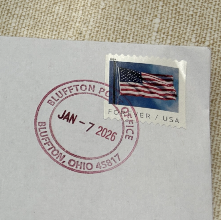 How and when to get an Ada, Ohio USPS postmark | Ada Icon